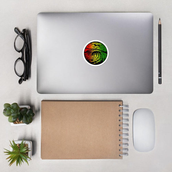 Rasta Sticker Black